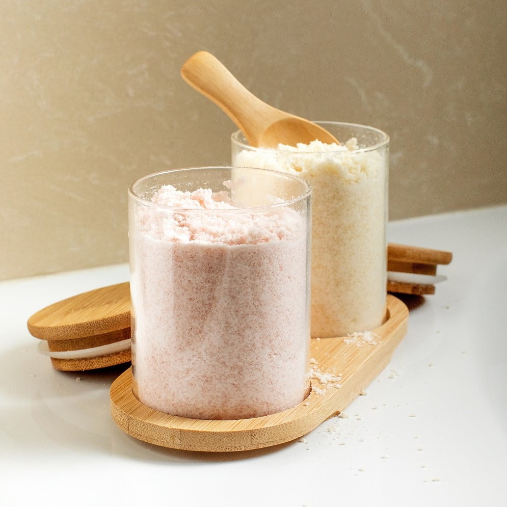 Dual Bath Fizz Set (Lavender / Orange) - Yuzu Soap