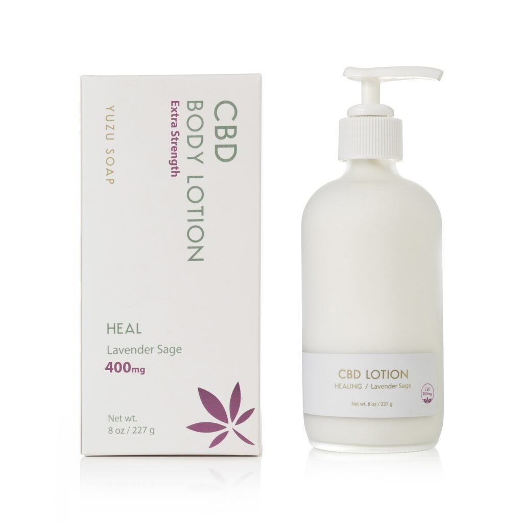 Extra Strength CBD Body Lotion (400mg) – Yuzu Soap