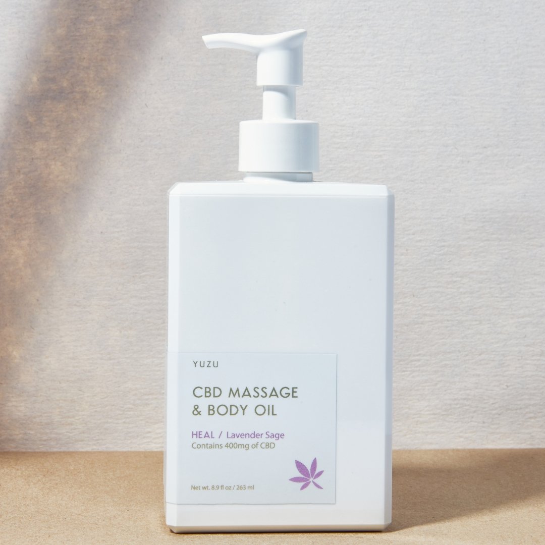 CBD Massage & Body Oil – Yuzu Soap