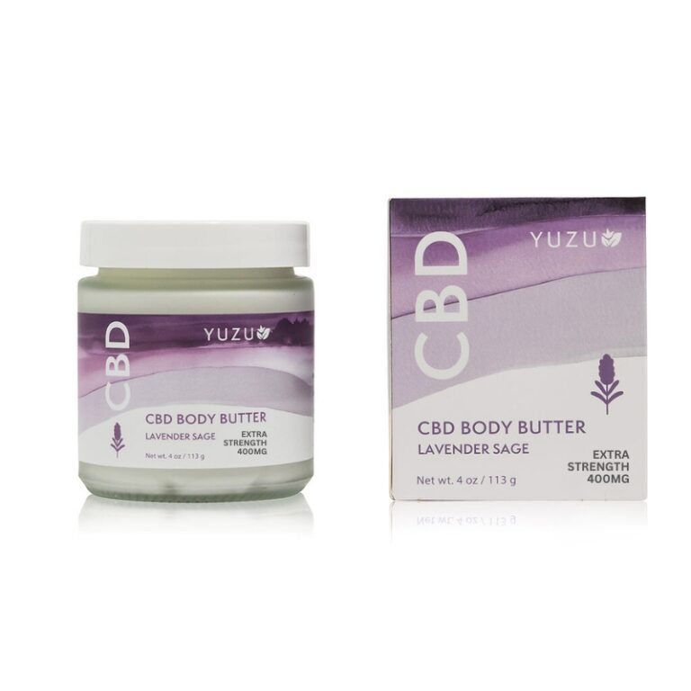 NEW! Extra Strength CBD Body Butter (400mg) – YUZU