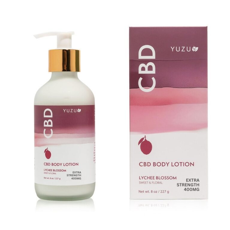 Extra Strength CBD Body Lotion (400mg) – YUZU
