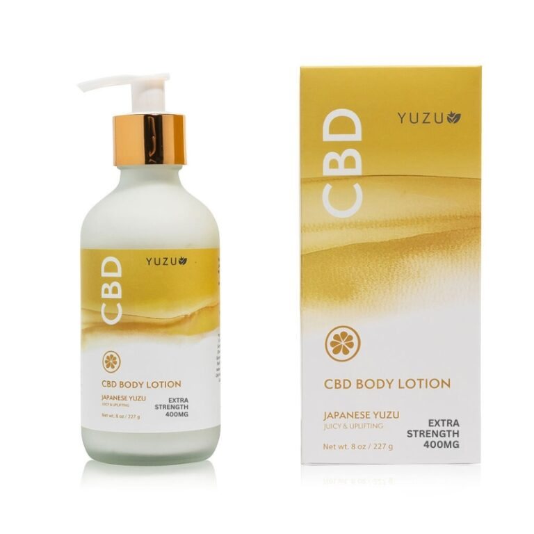 Extra Strength CBD Body Lotion (400mg) – YUZU